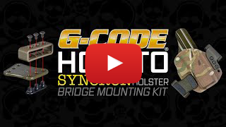 Syncron Flex Bridge Mounted Waisband Holster: G-Code